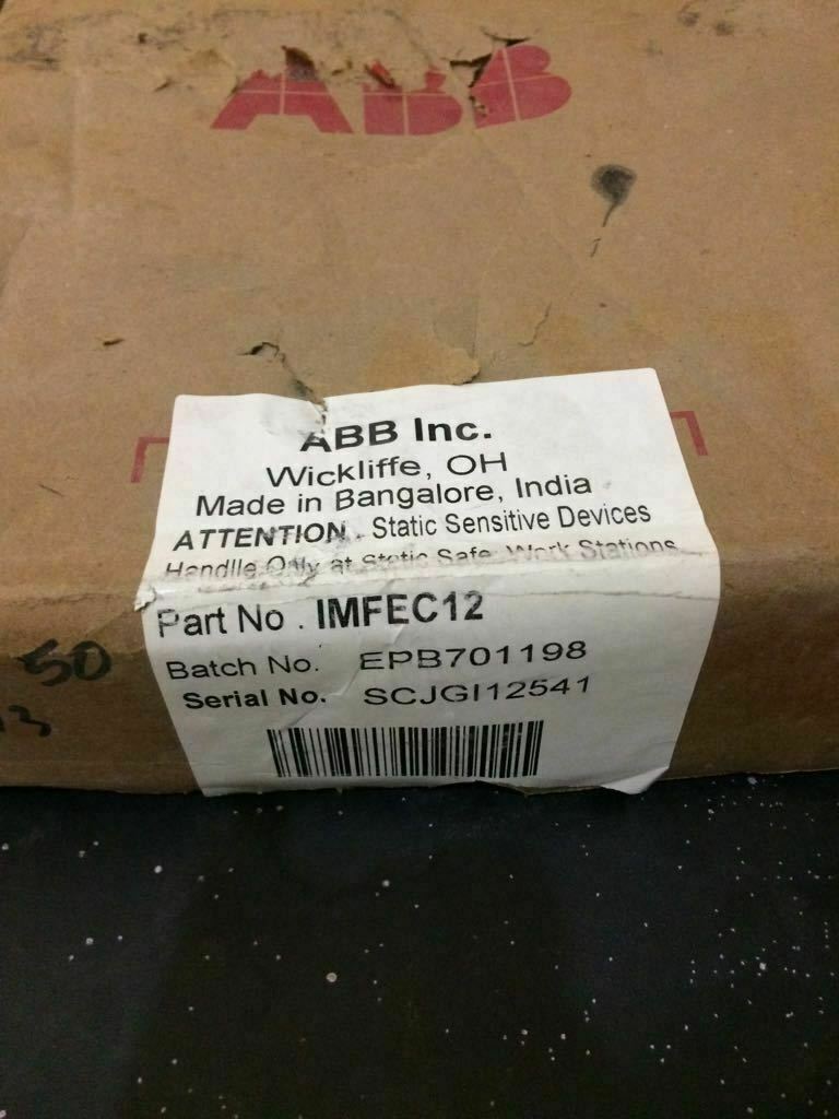 ABB / Bailey IMFEC12 Symphony Analog Input Module – Boyut-Endustriyel