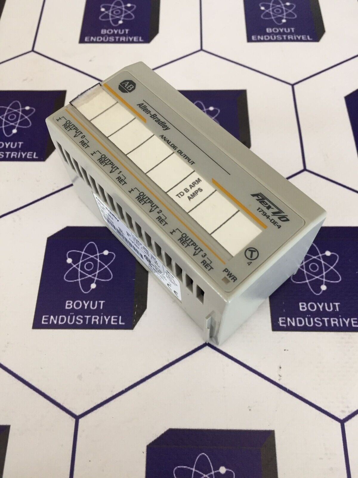 Allen Bradley 1794-OE4 Flex I/O Analog Output – Boyut-Endustriyel