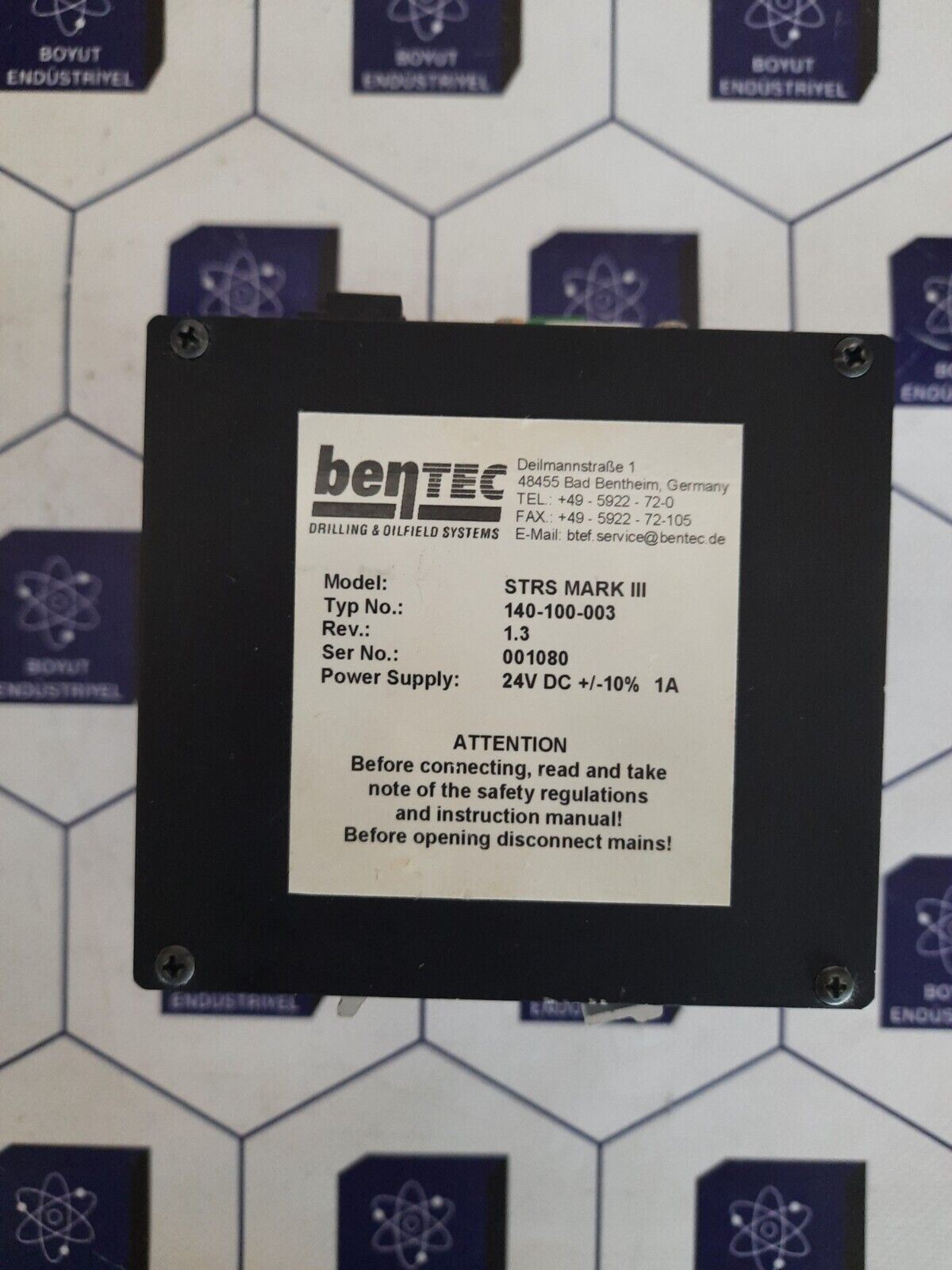BENTEC 140-100-003 STRS MARK 3 REV 1.3 – Boyut-Endustriyel