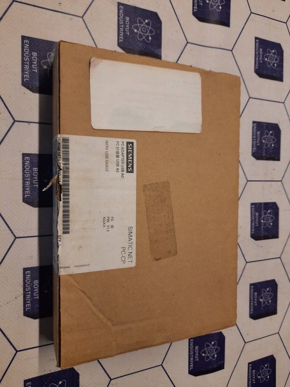 SIEMENS 6GK1 571-0BA00-0AA0 SIMATIC 7 PC ADAPTER USB A2 – Boyut-Endustriyel