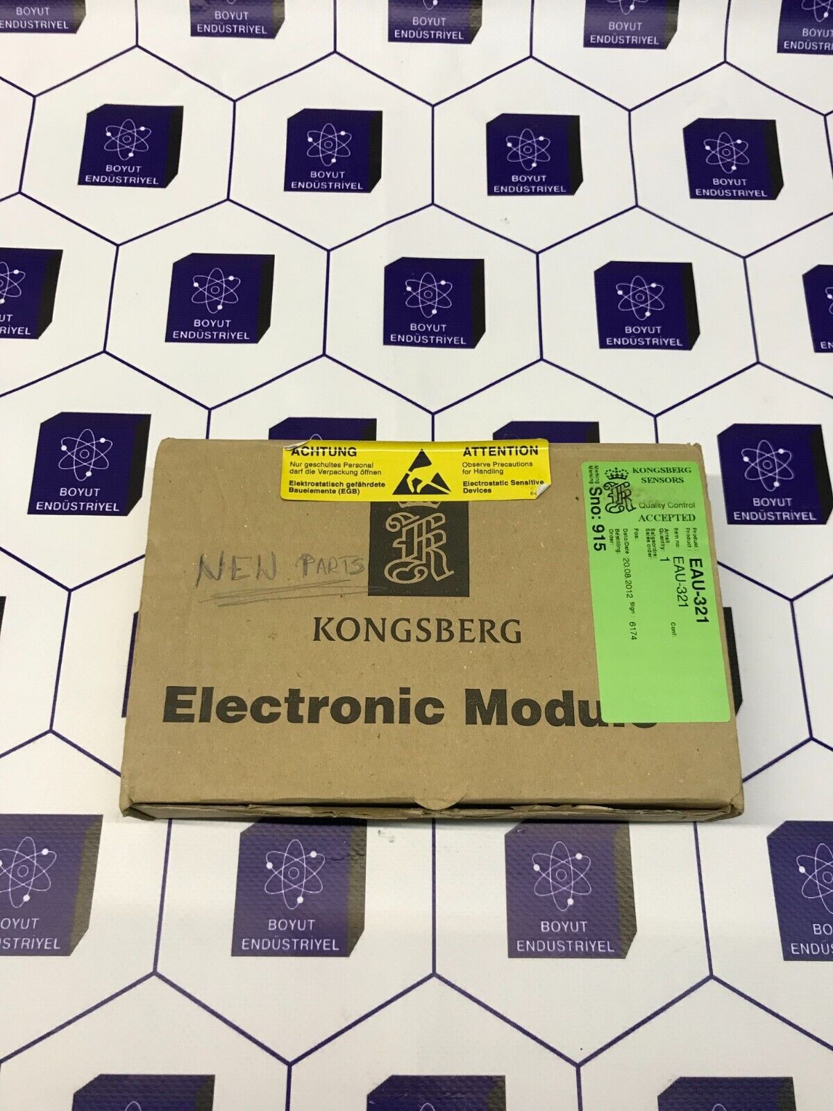 KONGSBERG EAU-321 – Boyut-Endustriyel