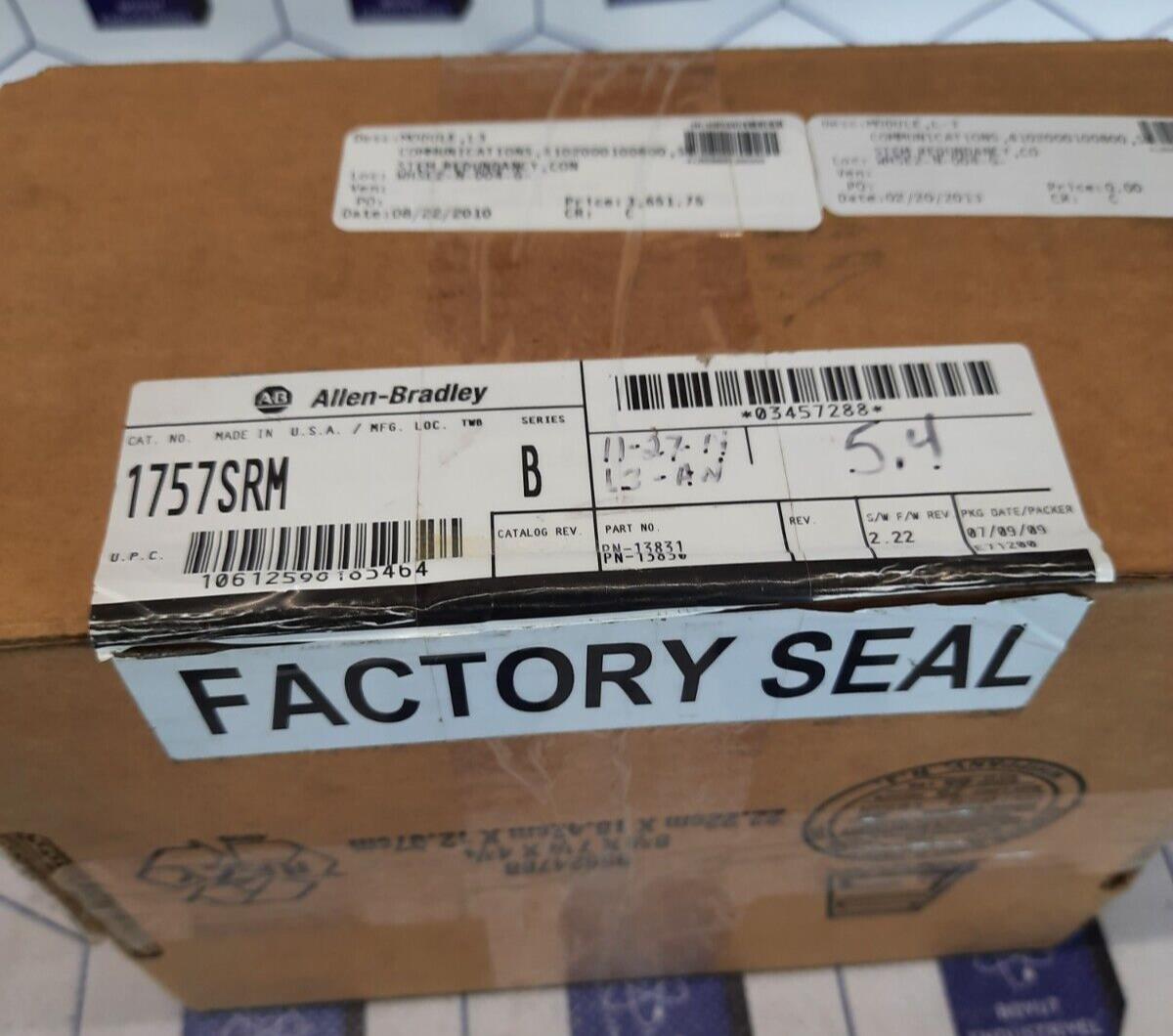 ALLEN BRADLEY 1757-SRM Ser B REDUNDANCY MODULE PROCESSLOGIX – Boyut-Endustriyel