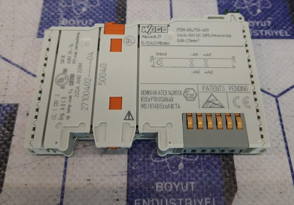 WAGO ITEM-NO 750-483 – Boyut-Endustriyel