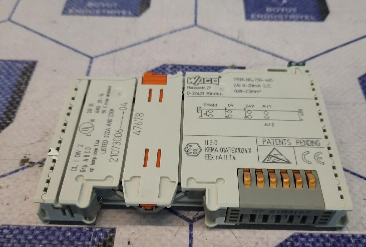 WAGO ITEM-NO 750-465 – Boyut-Endustriyel