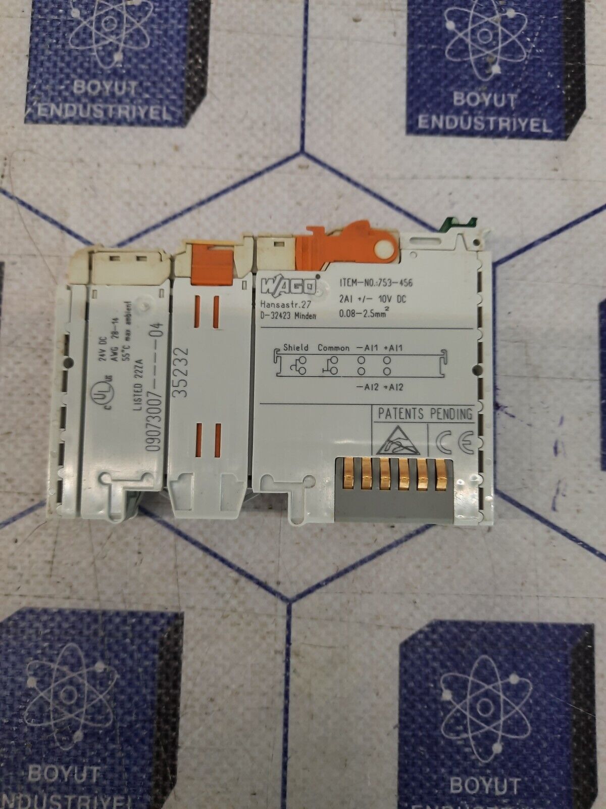 WAGO 753-456 Digital Input – Boyut-Endustriyel