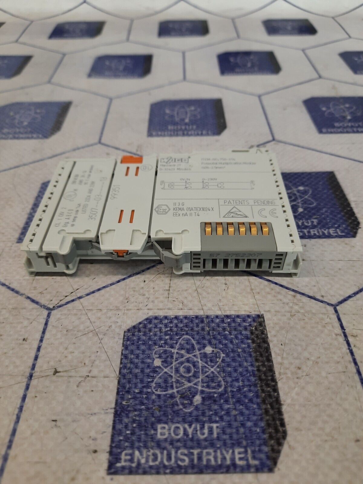 WAGO 750-614 Potential Distribution – Boyut-Endustriyel