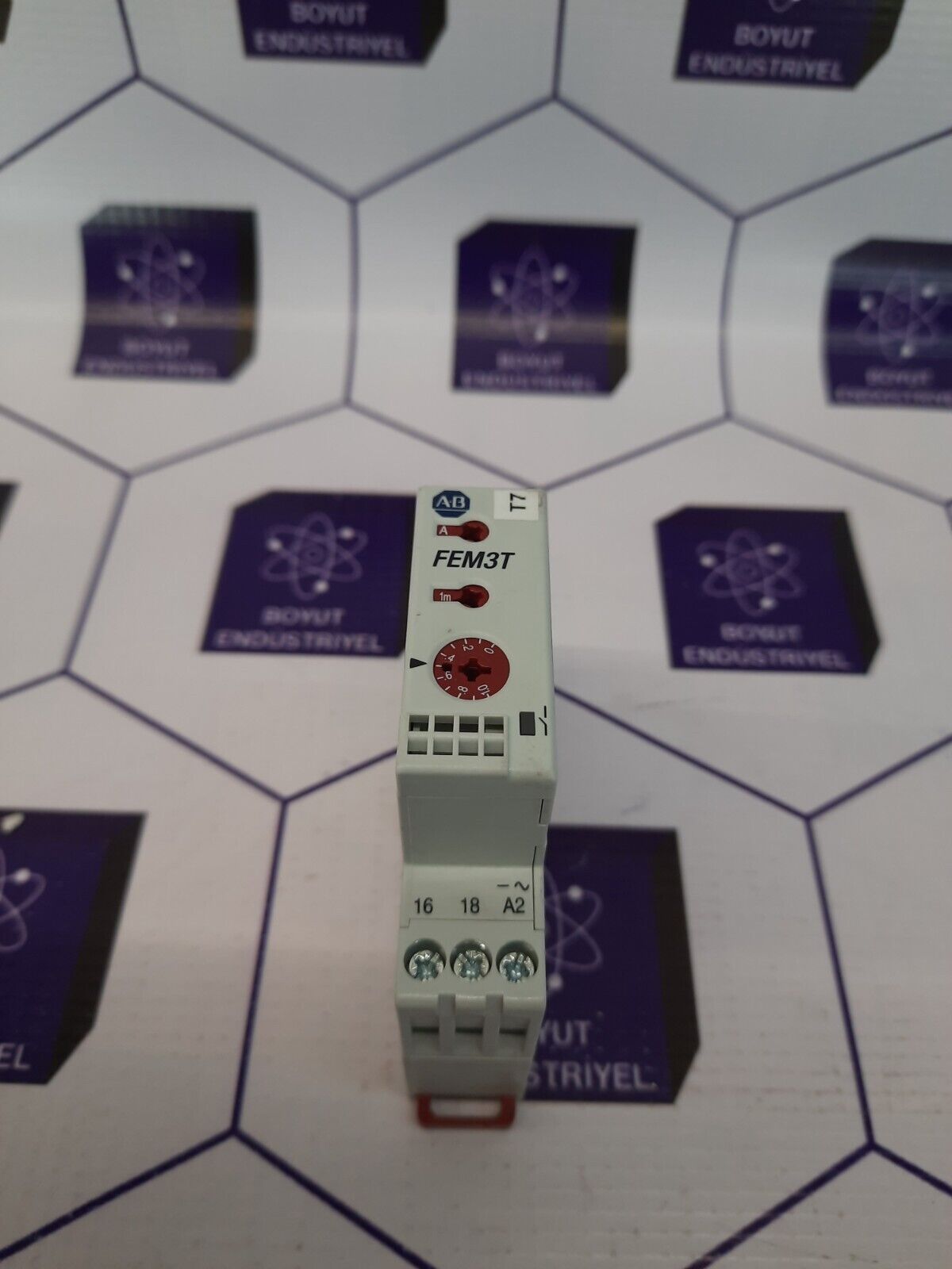 Allen Bradley 700-FEM3TU23 Ser.B Timing Relay – Boyut-Endustriyel