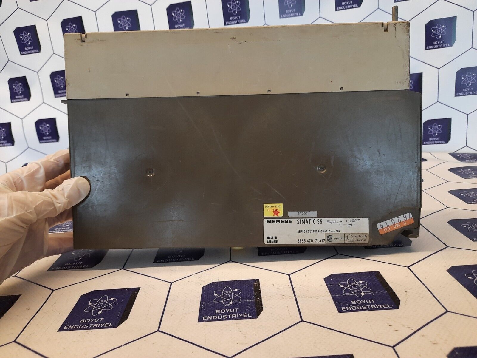 Siemens Simatic S5 6ES5 470-7LA12 ANALOG OUTPUT – Boyut-Endustriyel