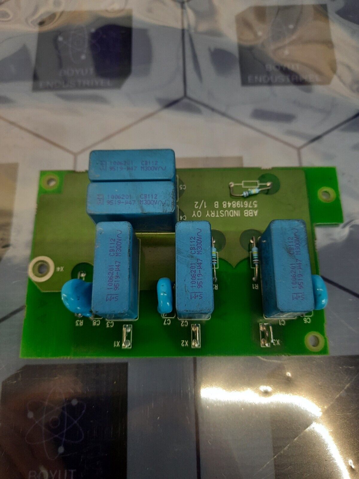 ABB NRFC-44 REV.C CODE: 58938297 57619848 B CONTROL BOARD – Boyut-Endustriyel