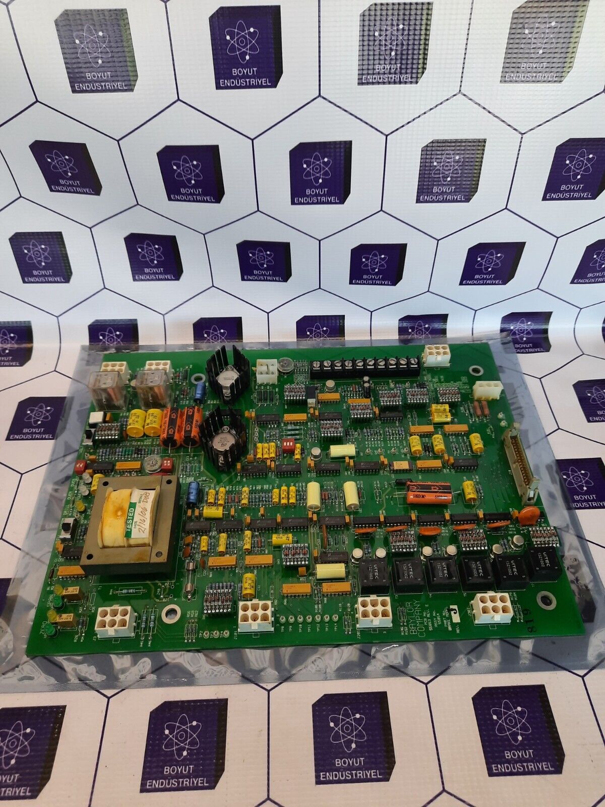 Baylor Company 55853 REV.E (55854) Circuit Pc Board – Boyut-Endustriyel