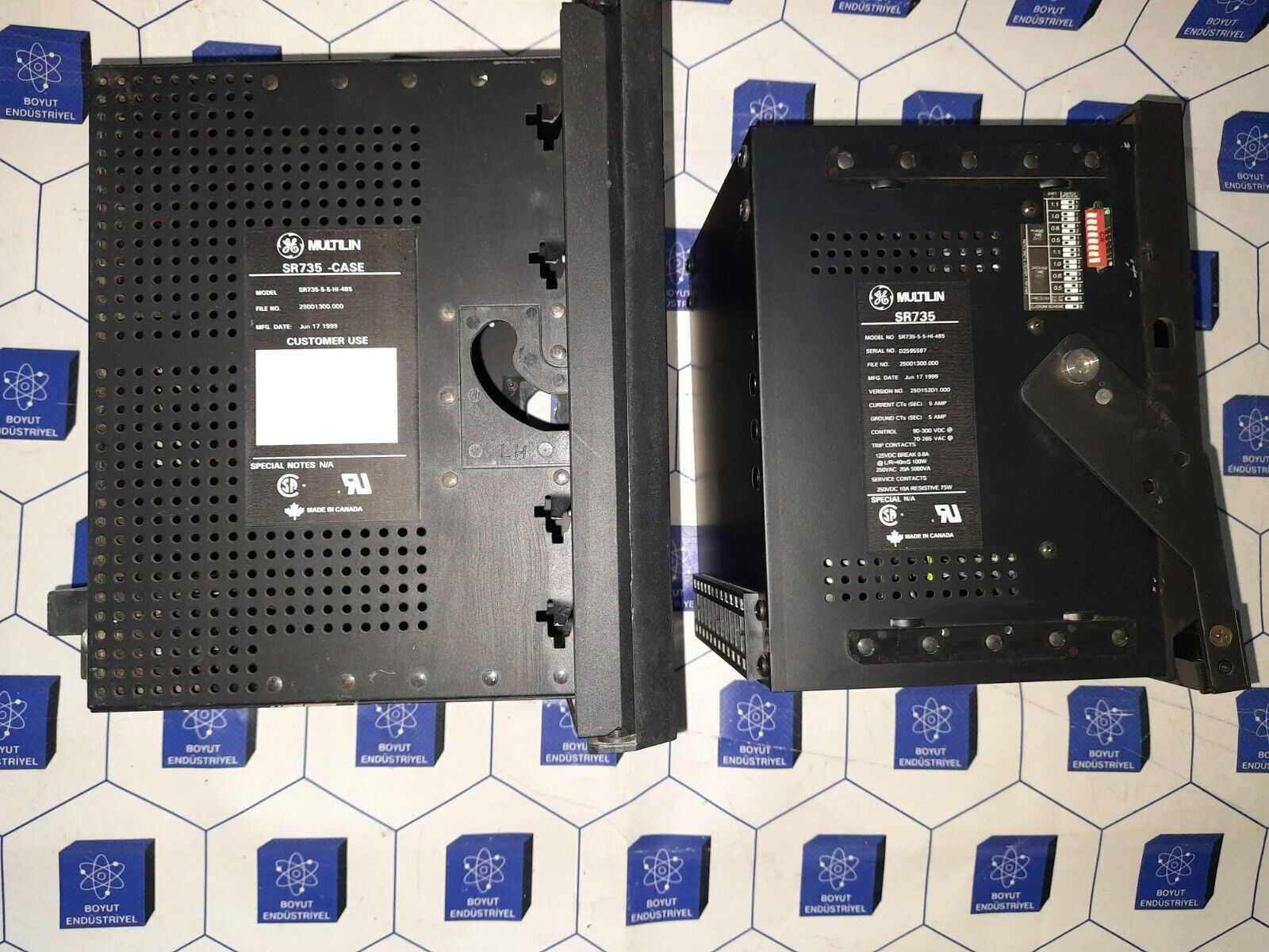 GE MULTILIN SR735 FEEDER PROTECTION RELAY 735-5-5-HI-485 – Boyut-Endustriyel