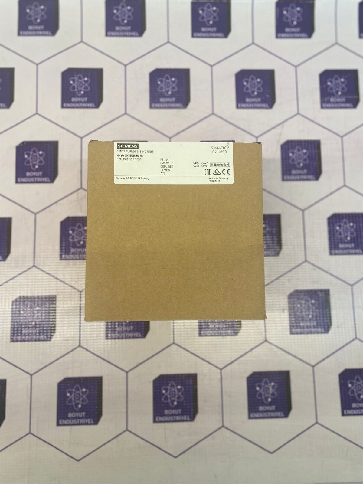 SIEMENS 6ES7 516-3FP03-0AB0 CPU MODULE – Boyut-Endustriyel