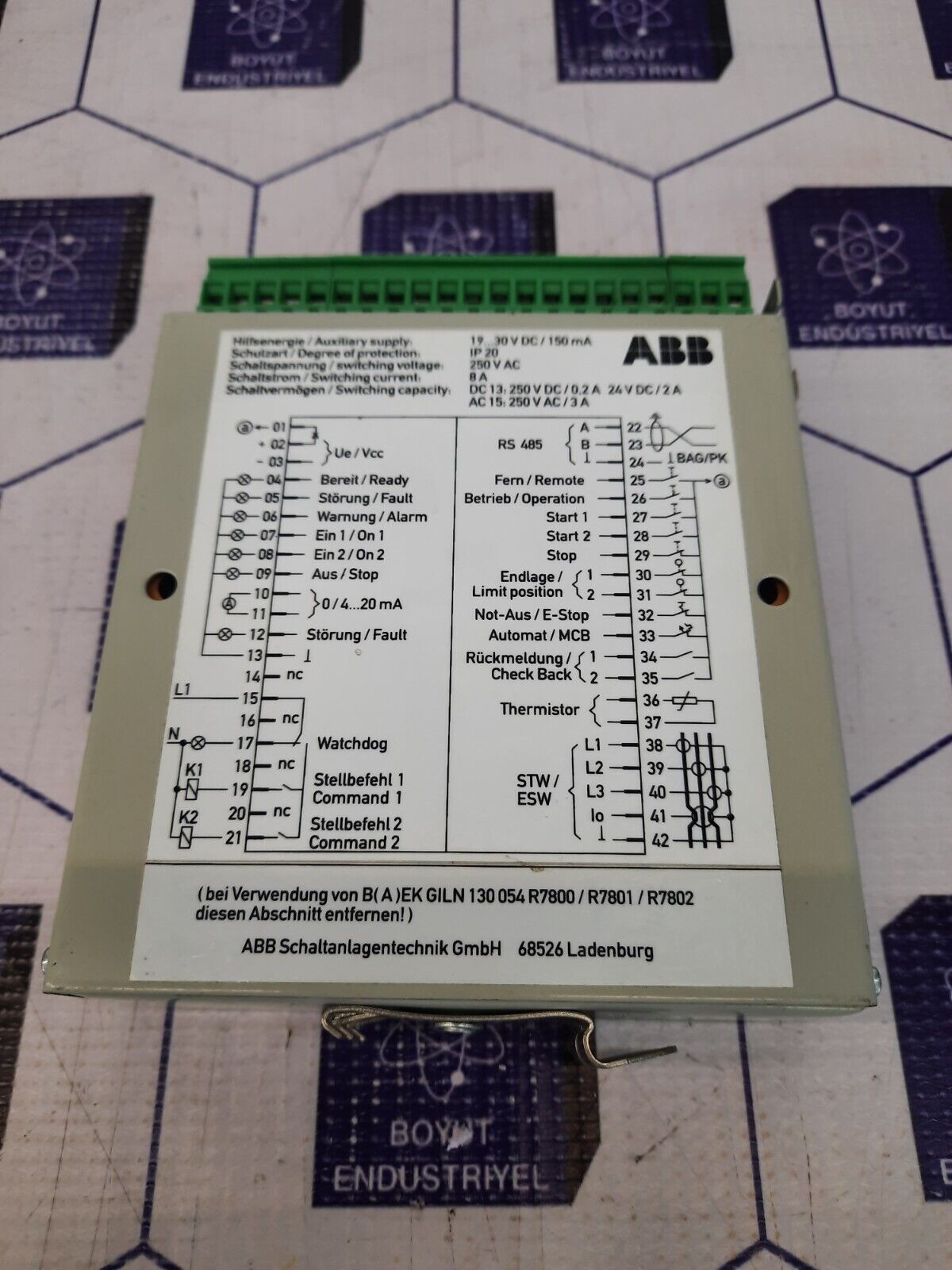 ABB INSUM MSG GILN 130 054 R1825 Measuring And Control Module – Boyut-Endustriyel