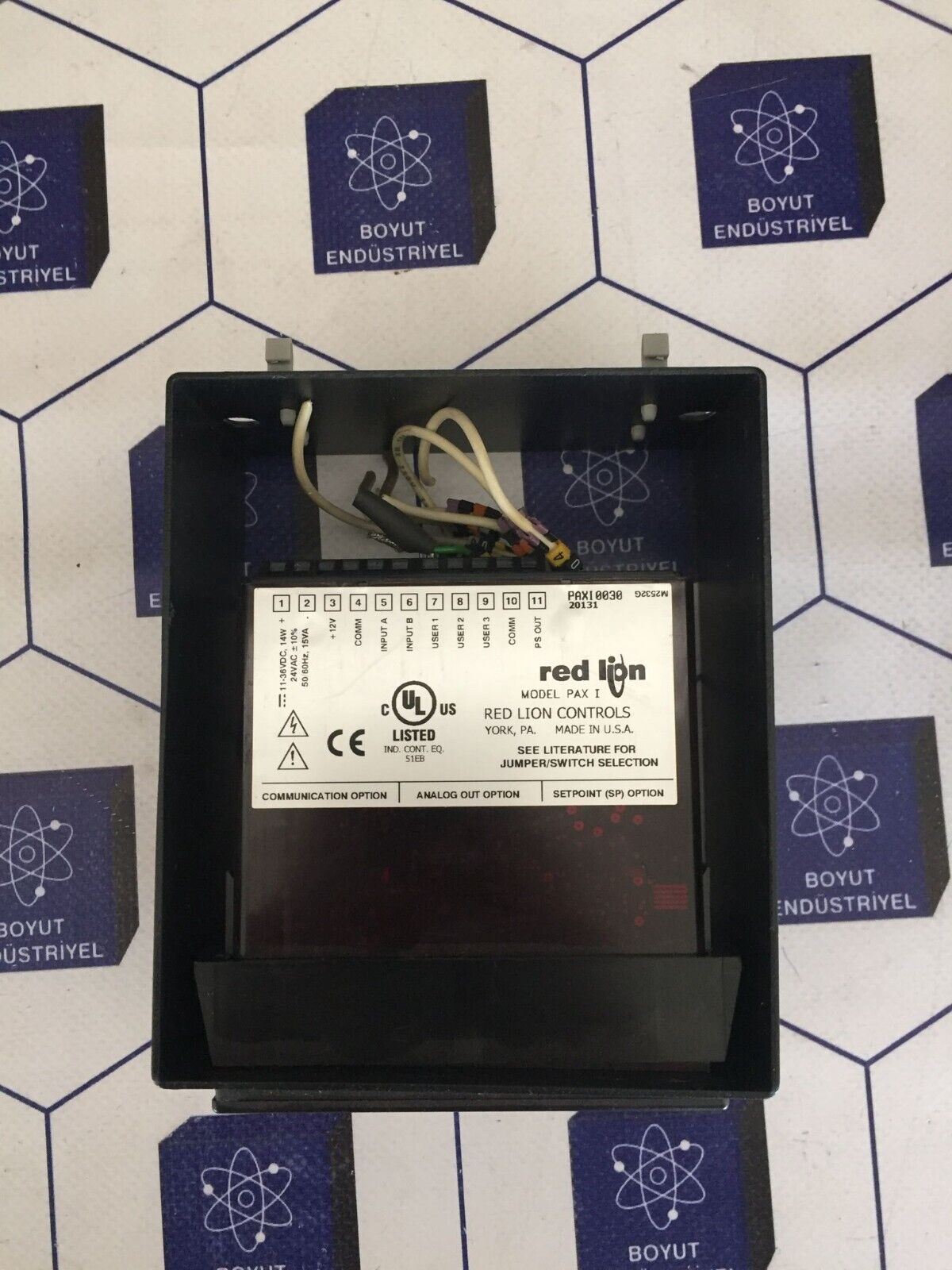 RED LION MODEL PAXI0030 DIN Counter / Rate Panel Meter – Boyut-Endustriyel