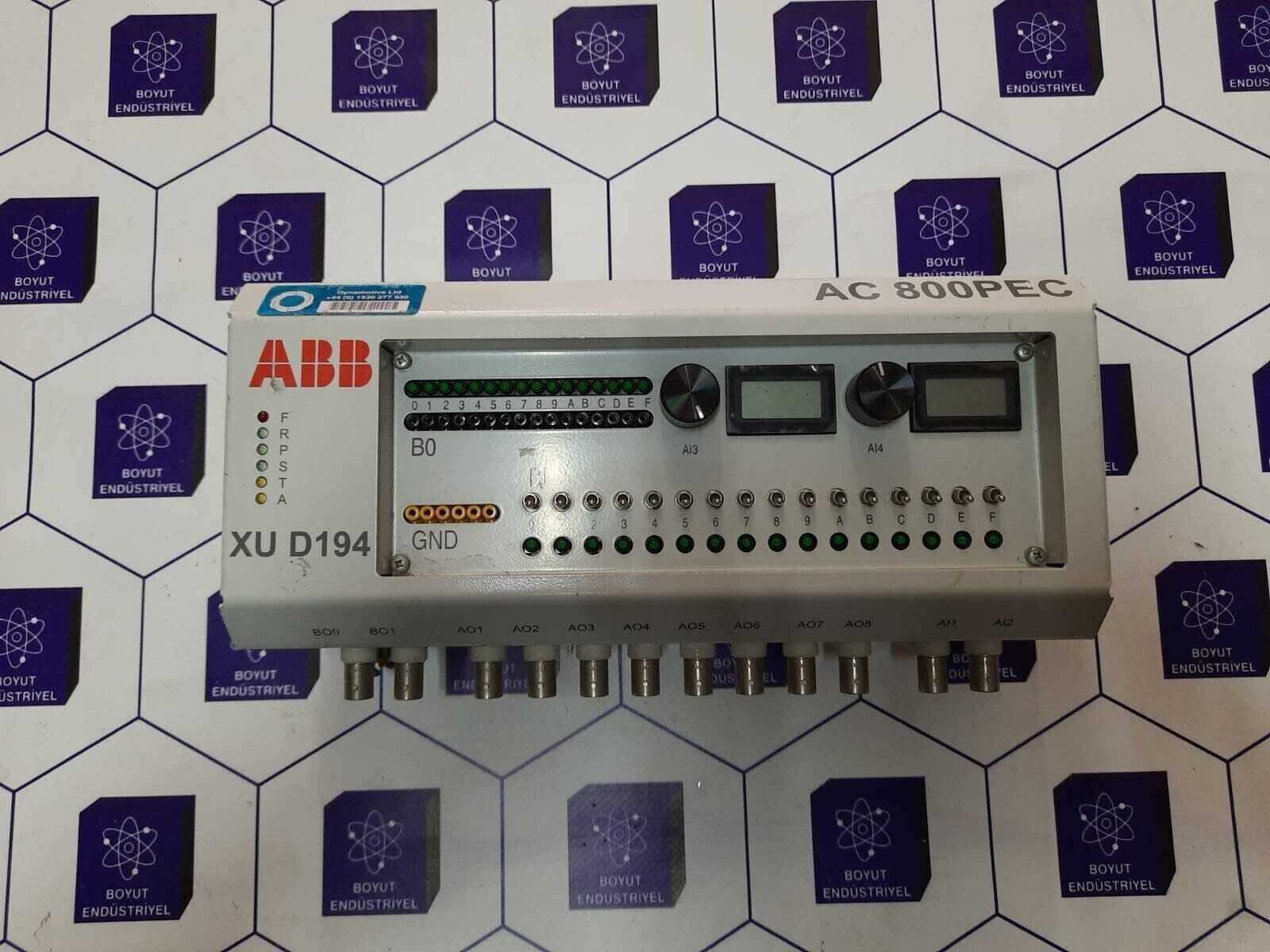ABB AC 800 PEC XU D194 3BHE033551R0001 – Boyut-Endustriyel