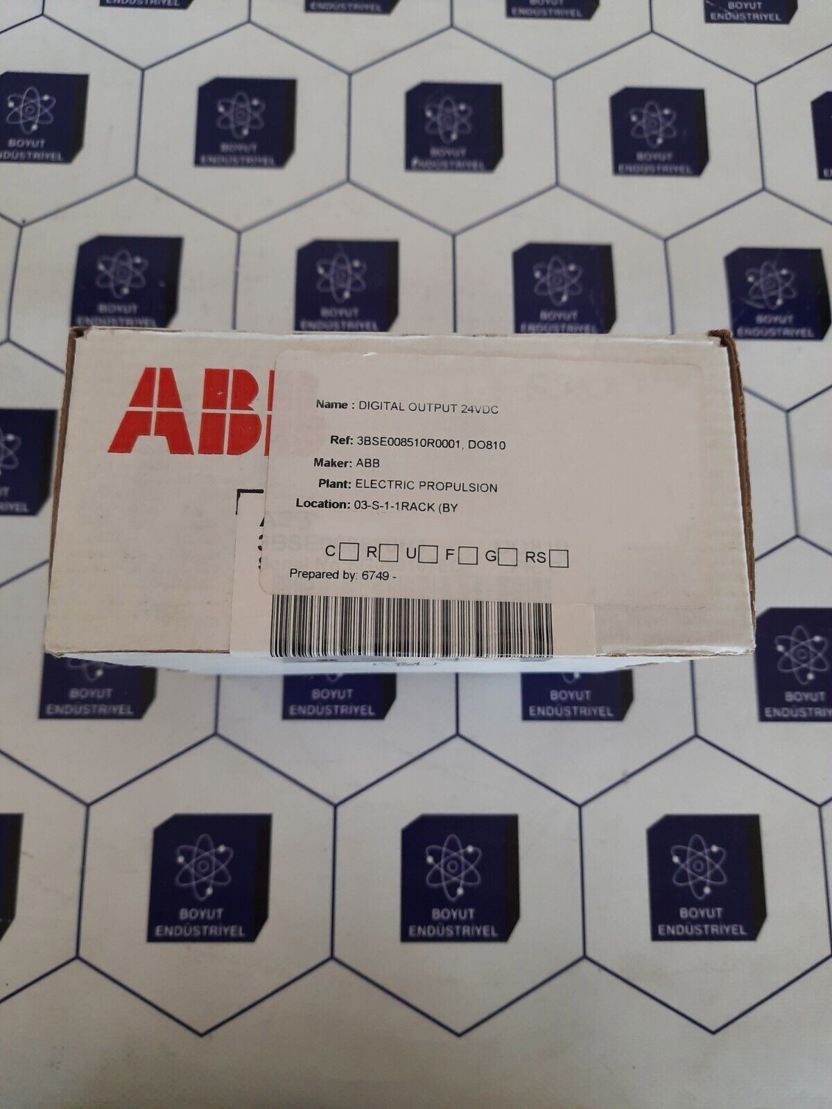 ABB 3BSE008510R1 DO810 DIGITAL OUTPUT 24VDC – Boyut-Endustriyel