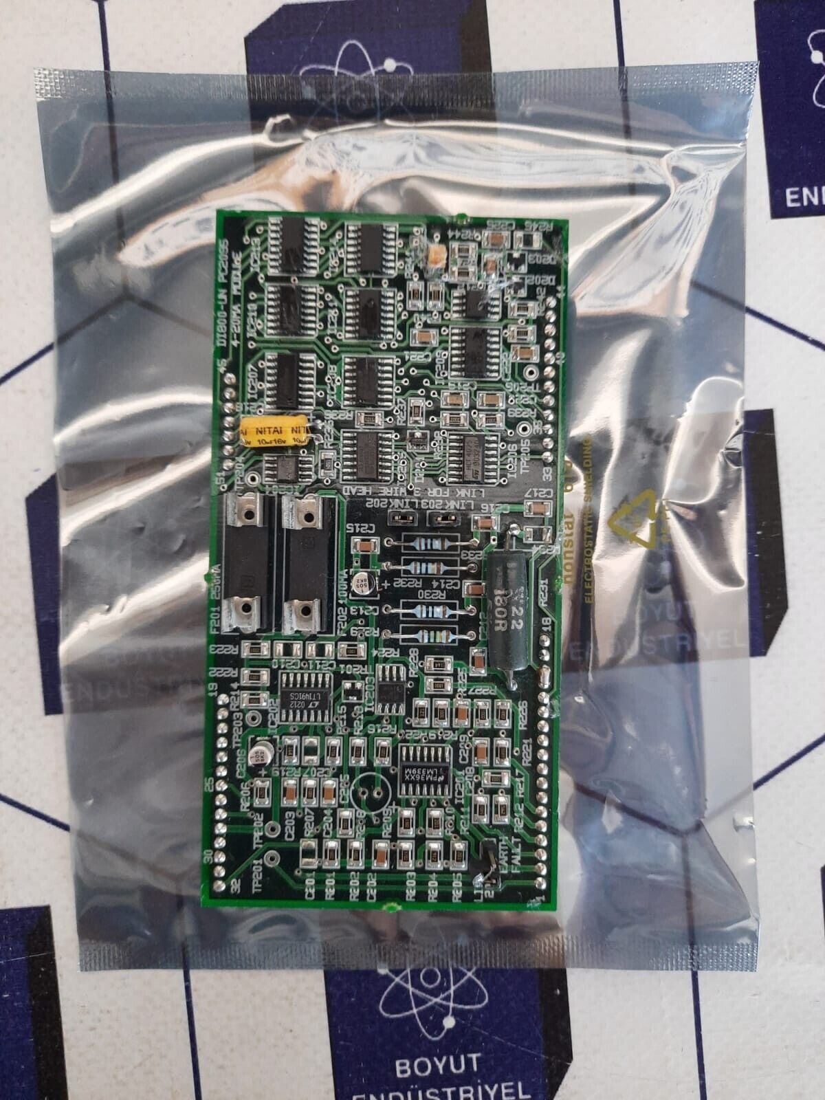 CROWCON DI800-UN 4-20MA MODULE CARD SO1777 PASS – Boyut-Endustriyel