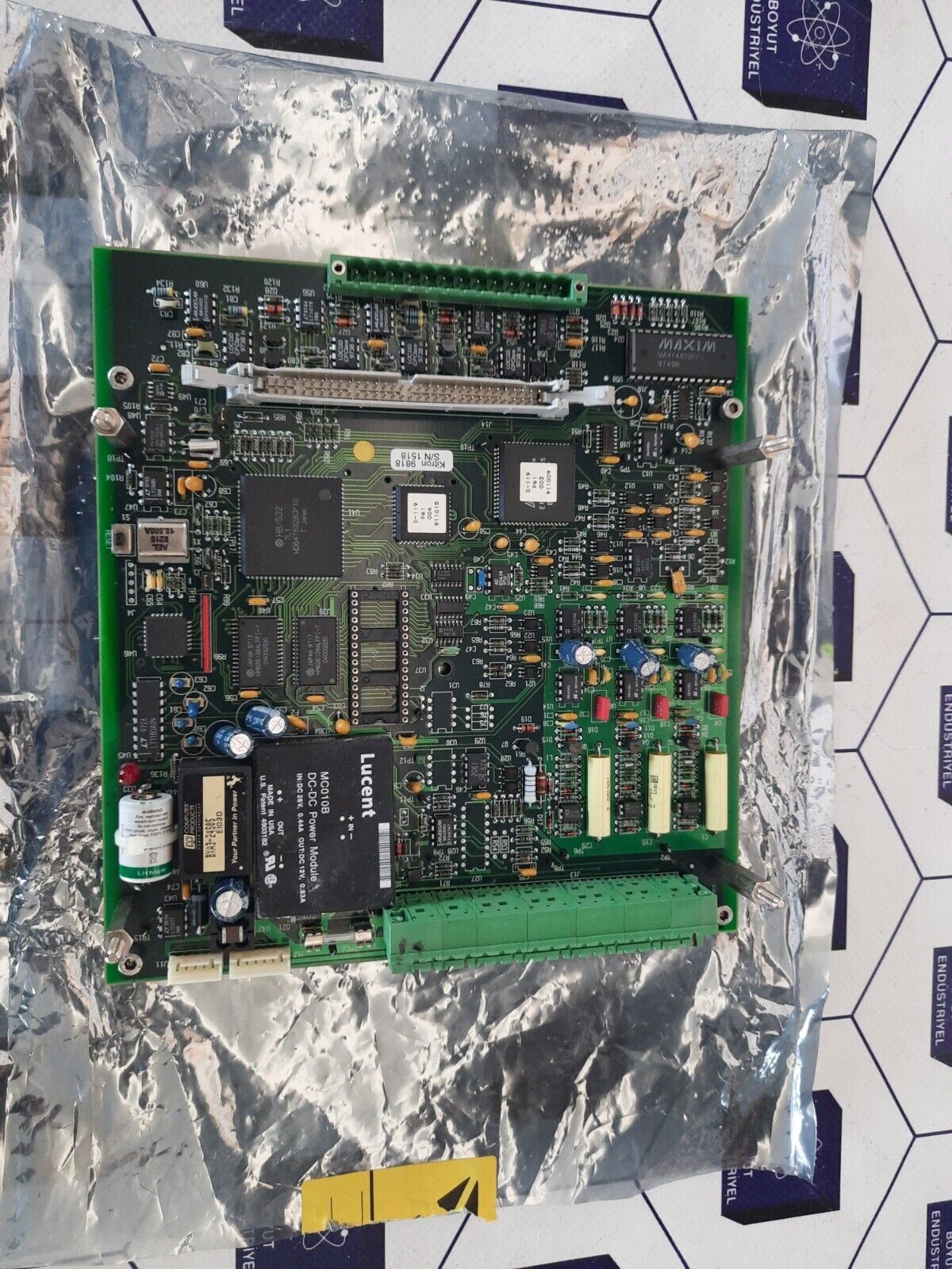 KITRON DI123 E01 012 REV.A SN:1518 CARD – Boyut-Endustriyel