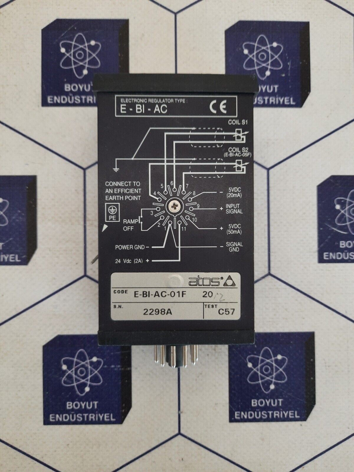 ATOS E-BI-AC-01F ELECTRONIC REGULATOR – Boyut-Endustriyel