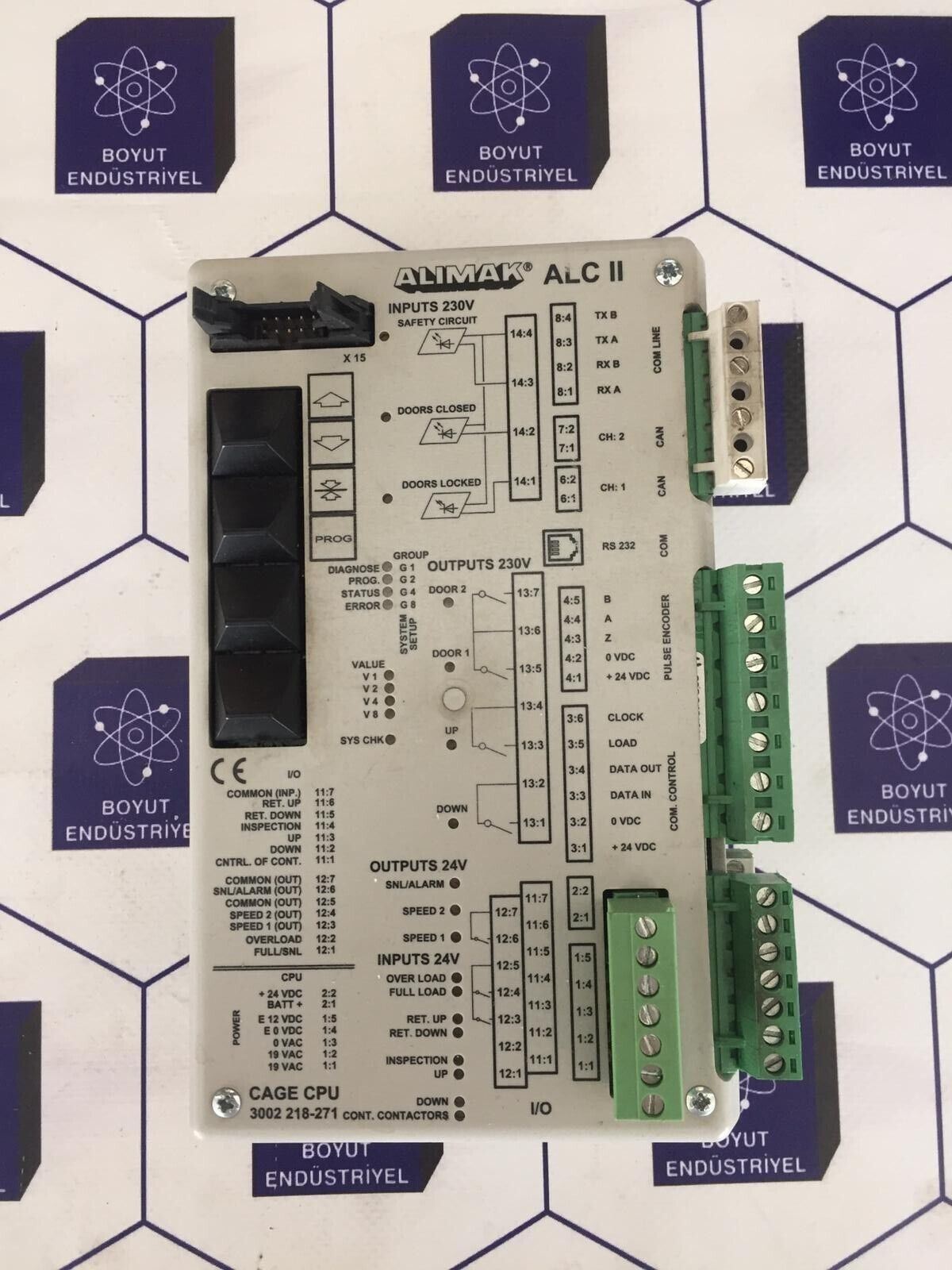 Alimak ALC II 3002-218-271 Base Cpu Module – Boyut-Endustriyel