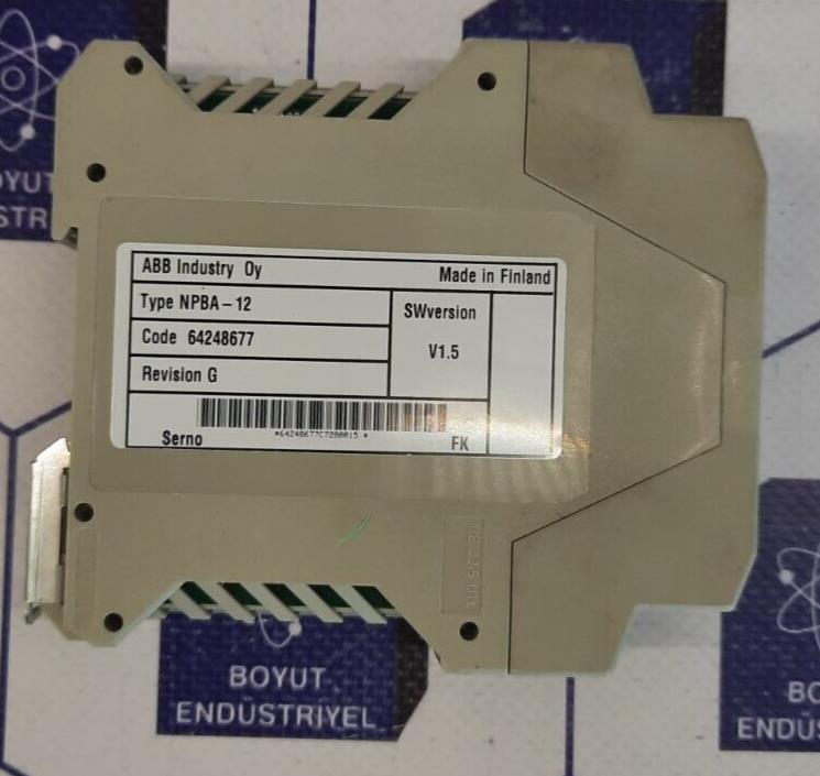 ABB - NPBA 12 Profibus Adapter Module – Boyut-Endustriyel