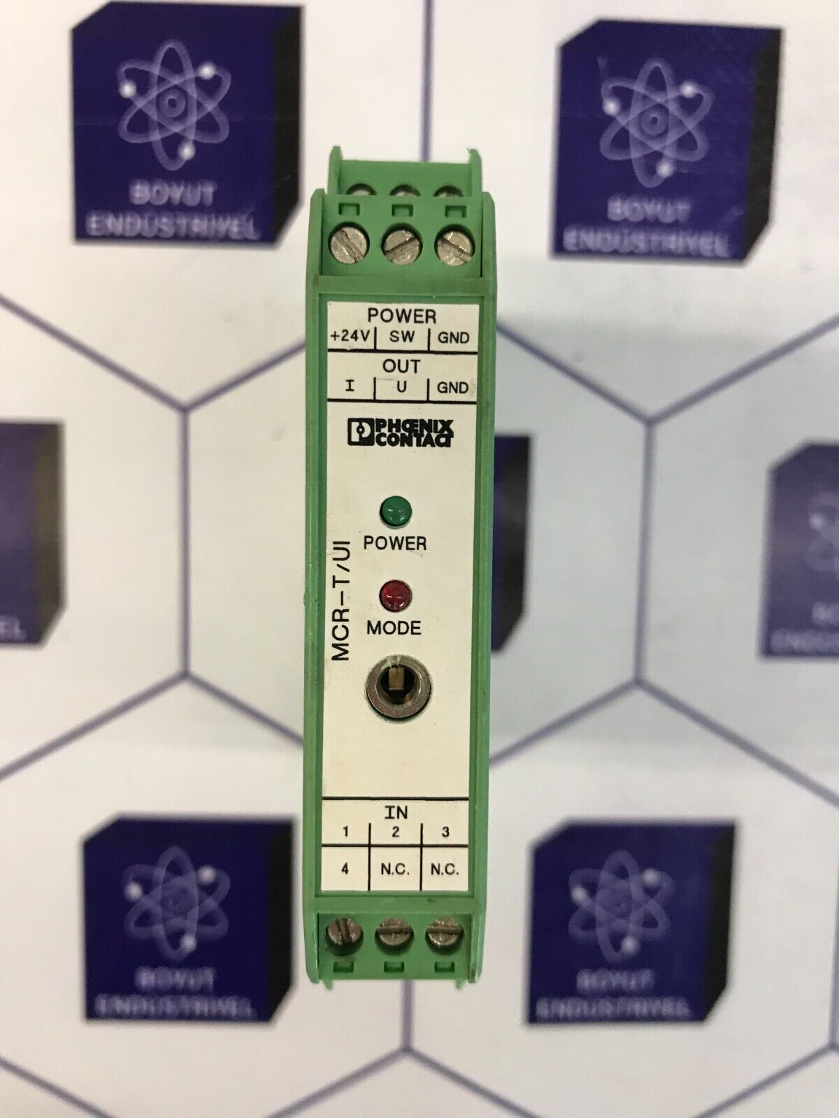 PHOENIX CONTACT RTD SENSOR DIN/PT 100.00 MCR-T/UI ORDER NO: 2814090 ...