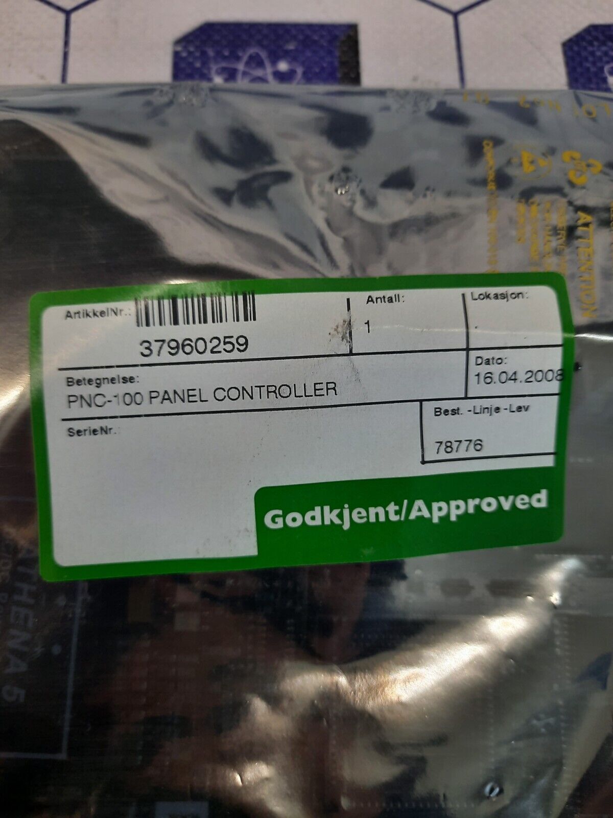 KONGSBERG PNC-100 PANEL CONTROLLER ENGINE CONTROL ALARM SYSTEM – Boyut ...