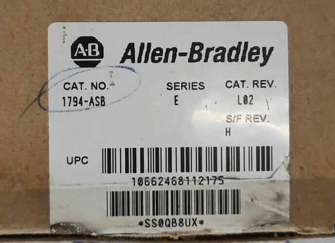 ALLEN BRADLEY 1794-ASB I/0 ADAPTER MODULES – Boyut-Endustriyel