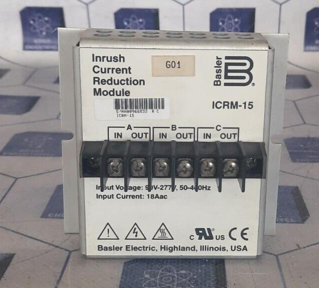 BASLER ELECTRIC ICRM-15 INRUSH REDICTION MODULE – Boyut-Endustriyel