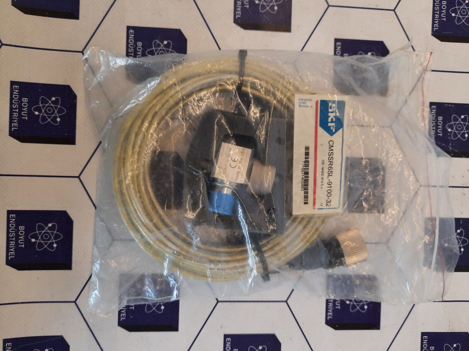 SKF Accelerometer CMSS2200-M8 – Boyut-Endustriyel