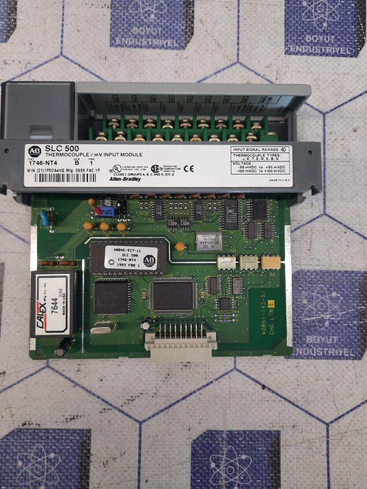 Allen-Bradley 1746-NT4 Ser B Thermocouple / mV Input Module – Boyut ...