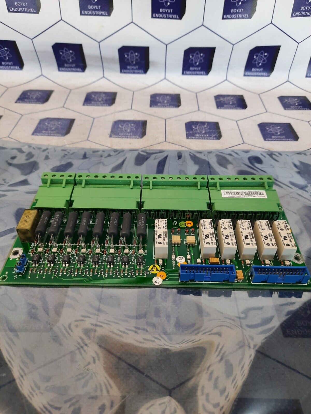 ABB SDCS-IOB-21 3BSE005176R1 REV.D External isolated digital board ...