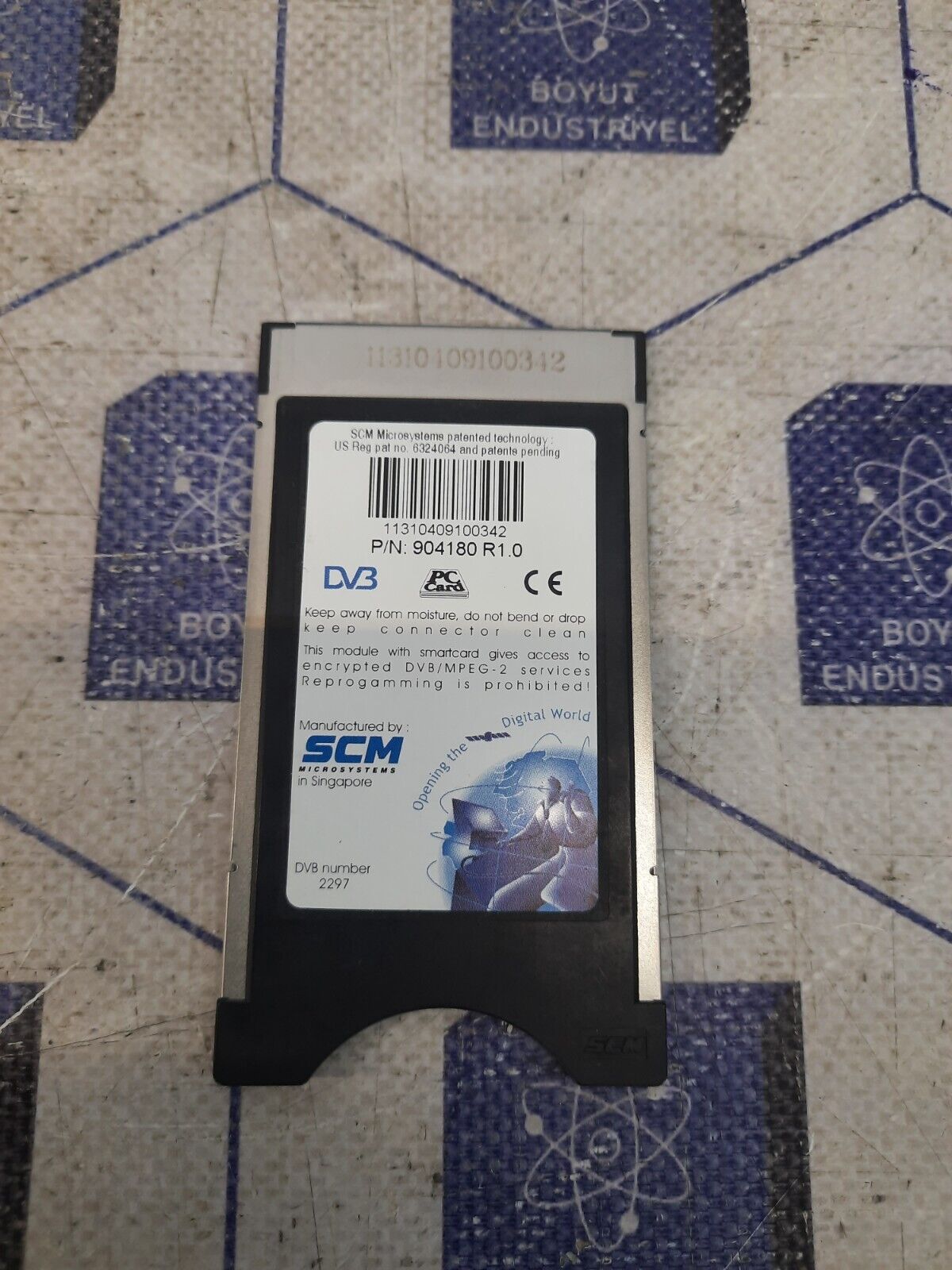 CONAX 904180 R1.0 PC CARD – Boyut-Endustriyel