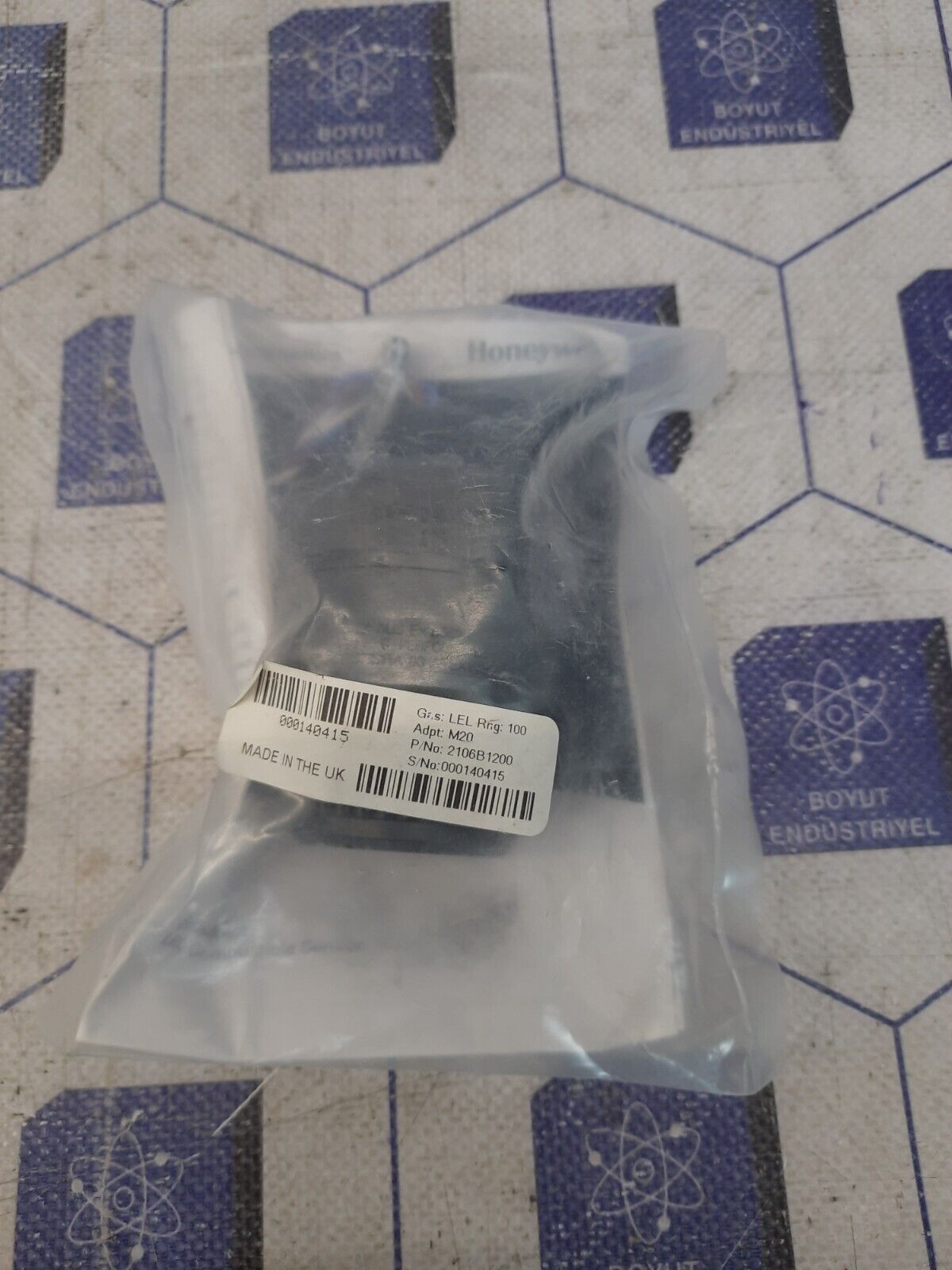 HONEYWELL 2106B1200 SENSEPOINT LEL COMBUSTIBLE GAS SENSOR – Boyut ...