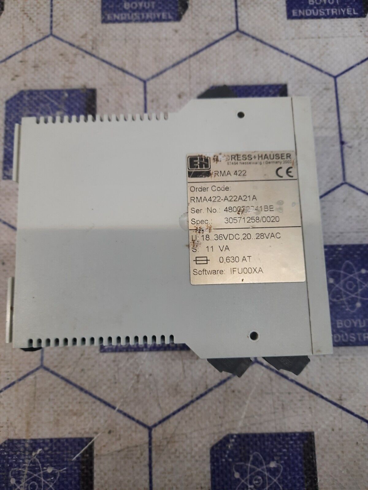 Endress+Hauser RMA422 Process Transmitter – Boyut-Endustriyel