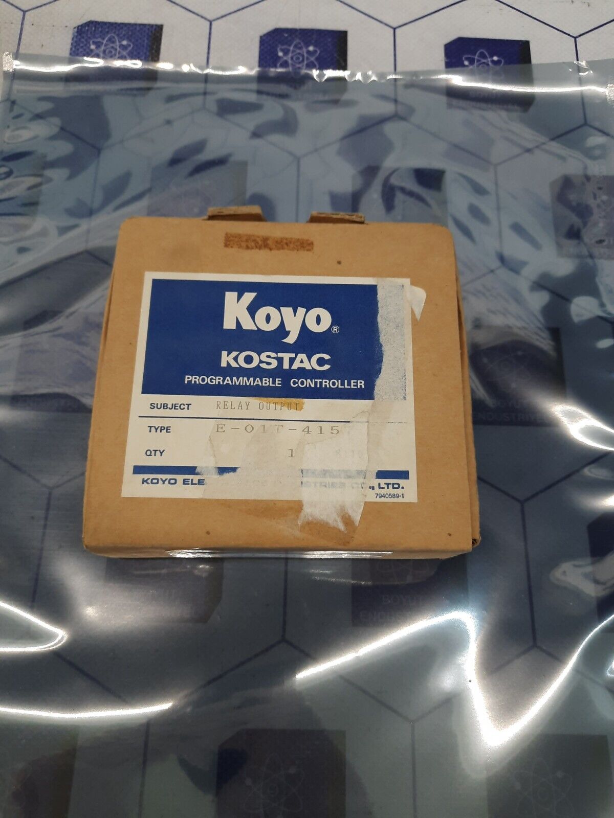 KOYO Kostac E-01T-4157 Relay Output programmable controller – Boyut-Endustriyel