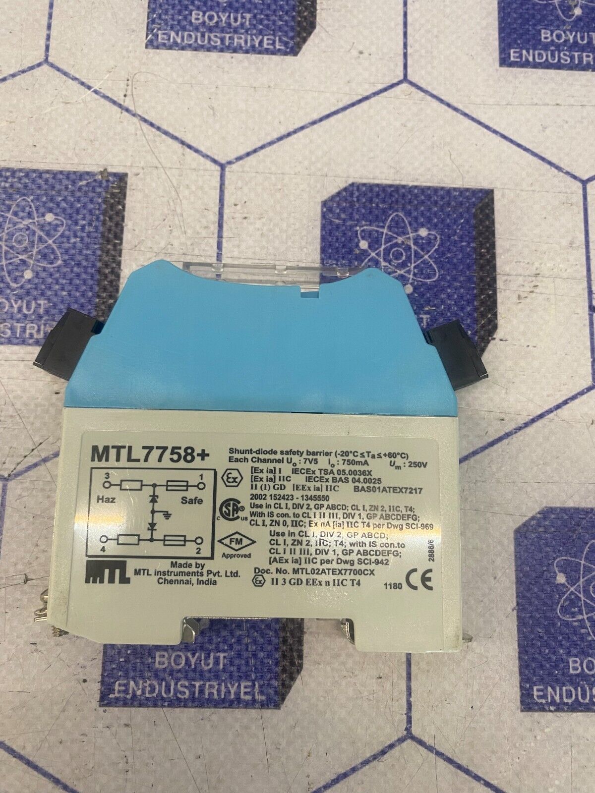 MTL 7758+ Shunt-diode Safety Barrier Each Channel – Boyut-Endustriyel