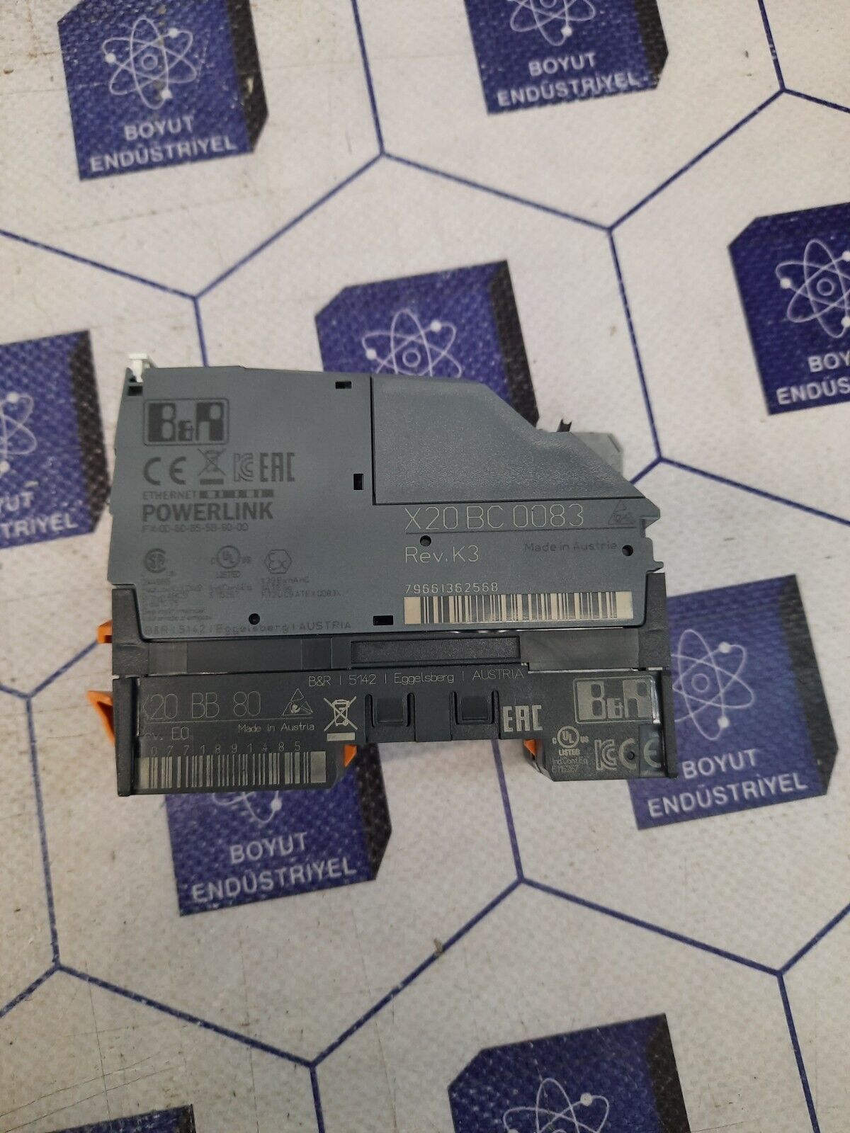 B&R X20 Powerlink Bus Controller X20BC0083 REV.K3-X20 PS 9400 – Boyut ...