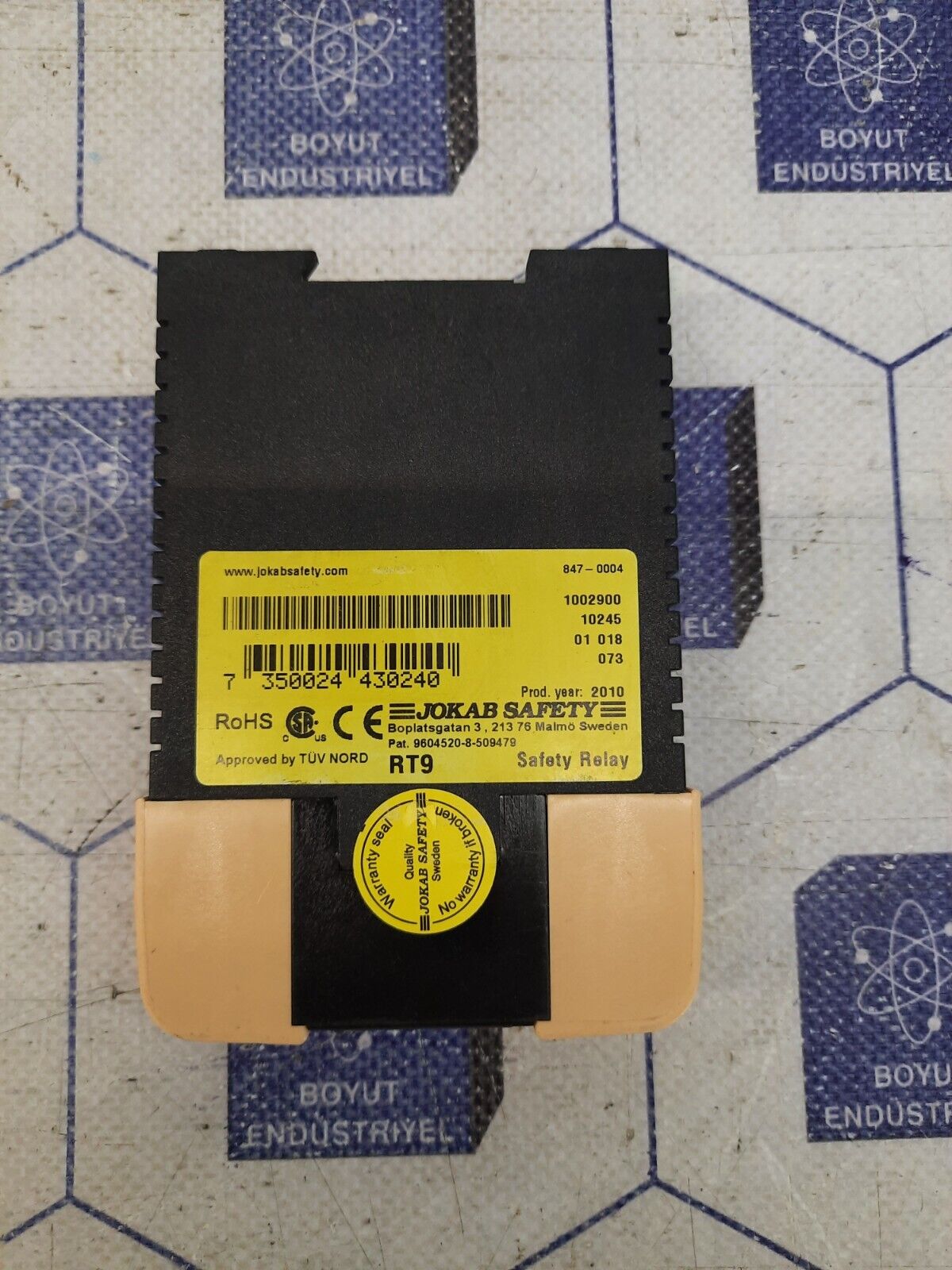 Jokab Safety RT9 Safety Relay 24 VDC – Boyut-Endustriyel