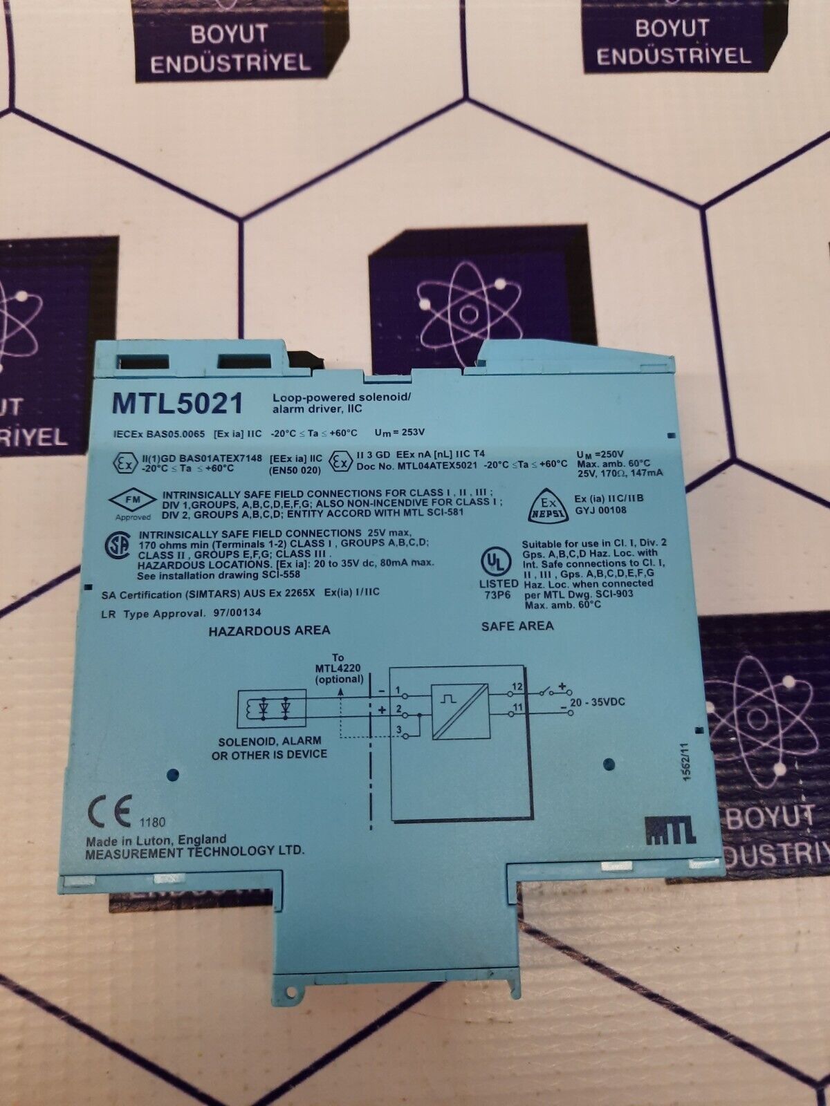 MTL5021 SAFETY BARRIER – Boyut-Endustriyel
