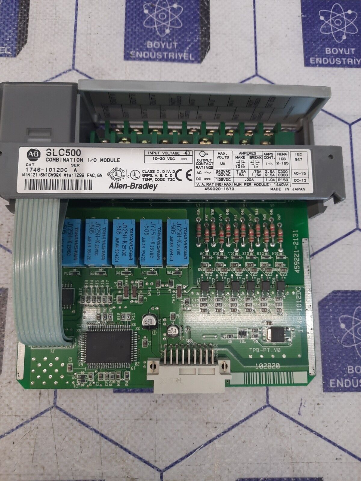 Allen Bradley 1746-I012DC /A SLC500 Combination I/O Module – Boyut-Endustriyel