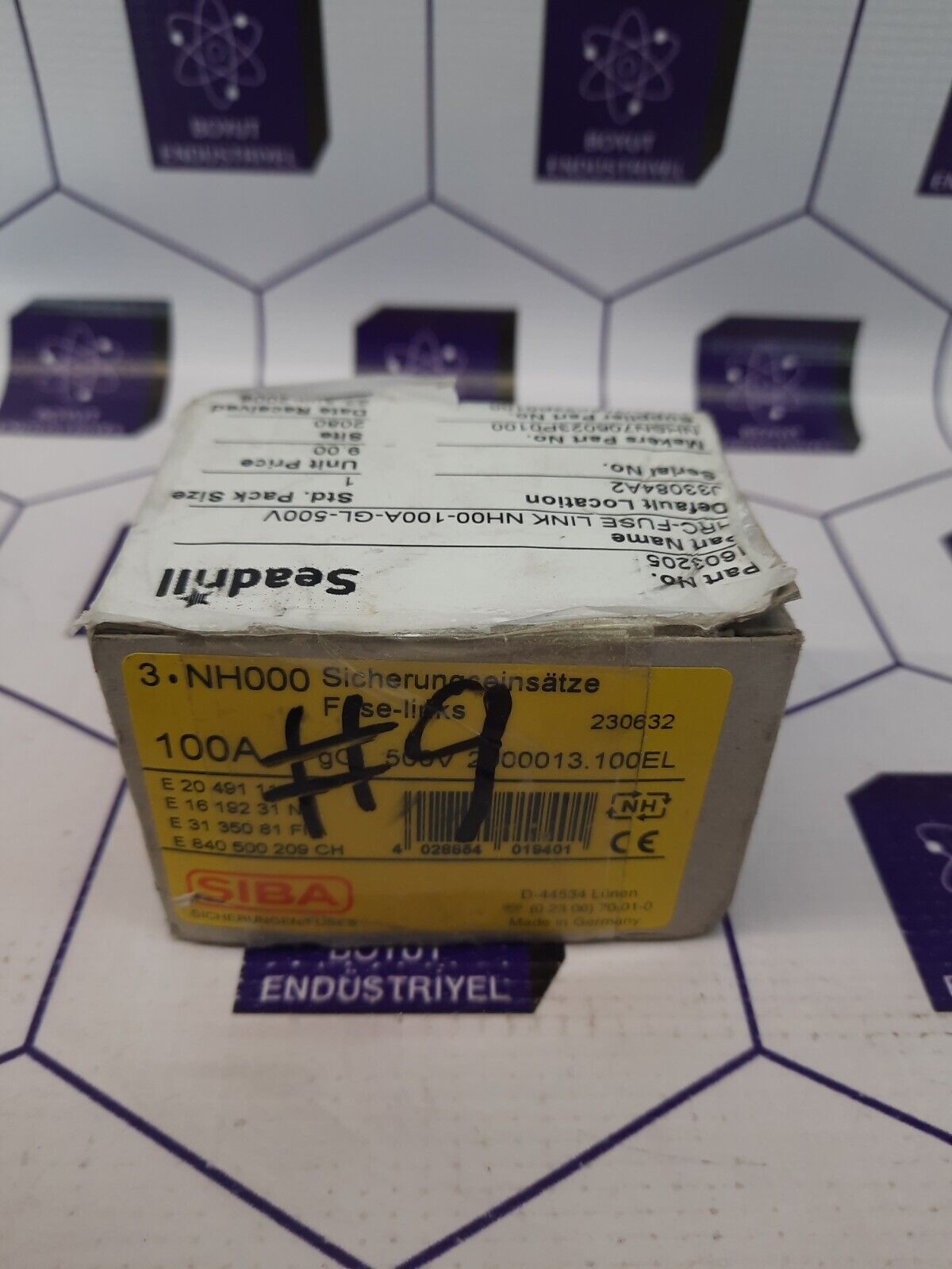 SIBA NH000 100A 500v DC220/25 Fuse for sale online – Boyut-Endustriyel