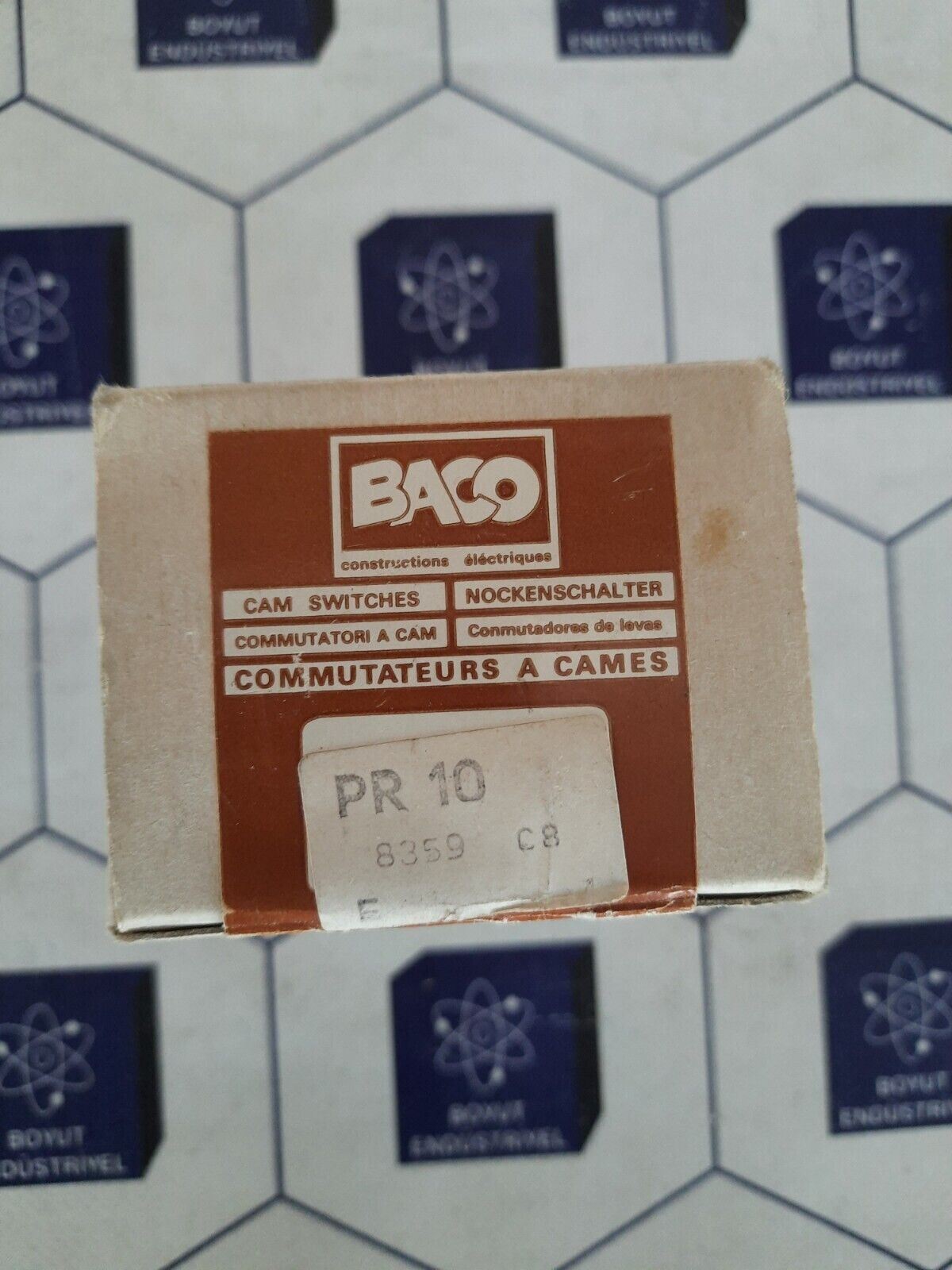 BACO PR 10 8359 CAM SWITCHES – Boyut-Endustriyel