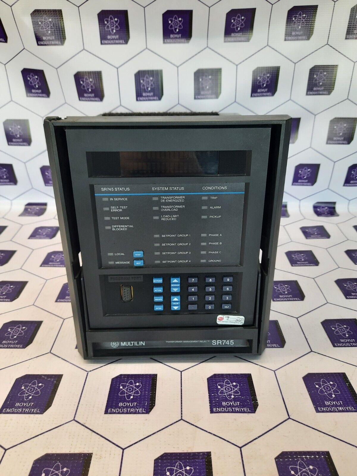 MULTILIN SR745 745-W3-P5-G5-HI Transformer Management Relay – Boyut ...