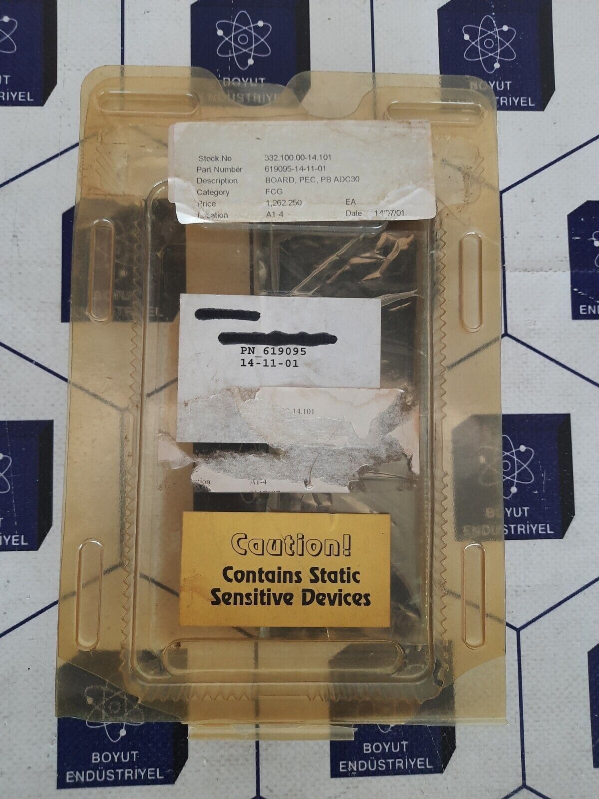 CAMERON CONTROLS 619095 BOARD PEC PBADS30 PCB – Boyut-Endustriyel