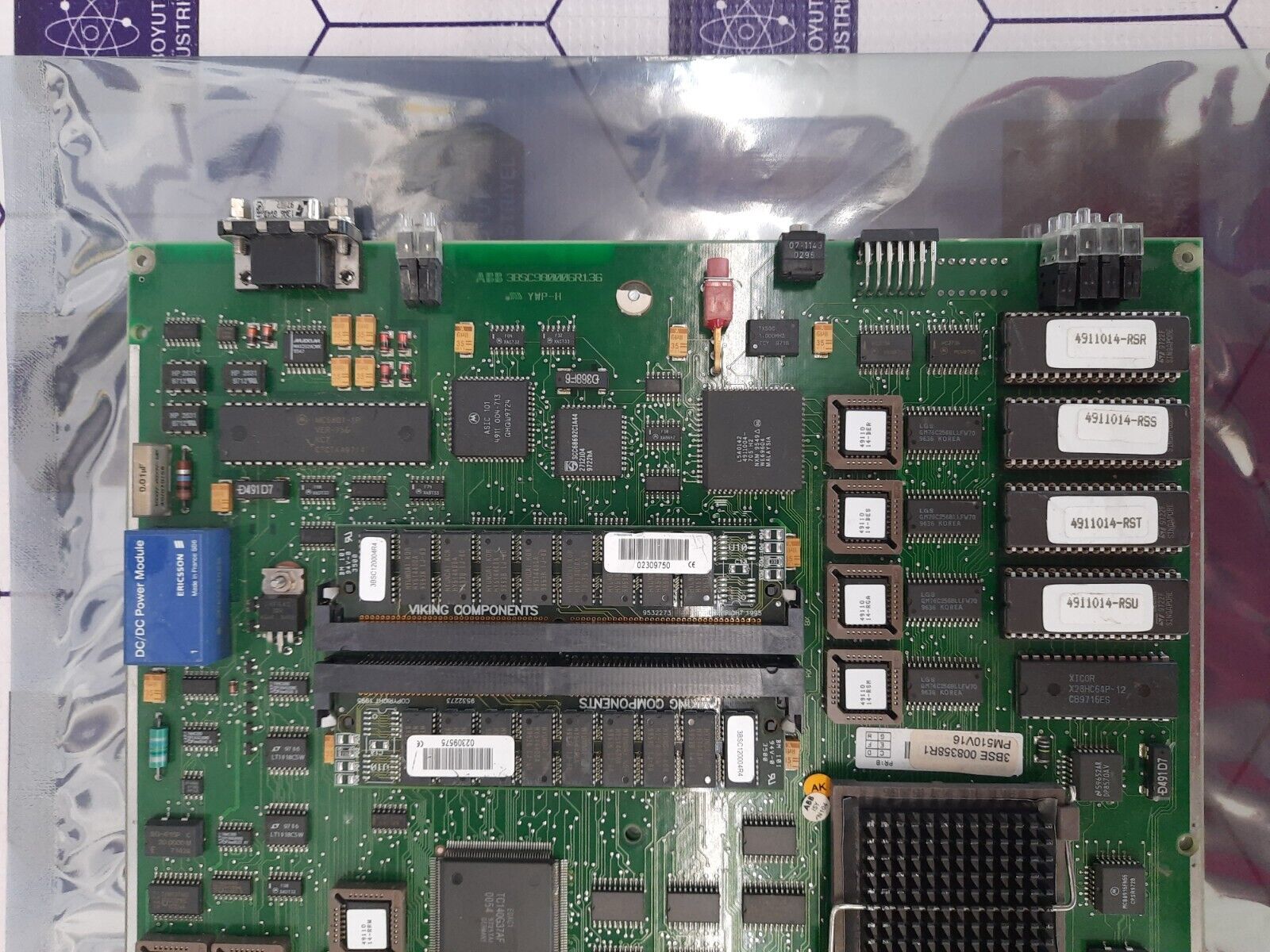 ABB PM510V16 3BSE008358R1 MODULE – Boyut-Endustriyel