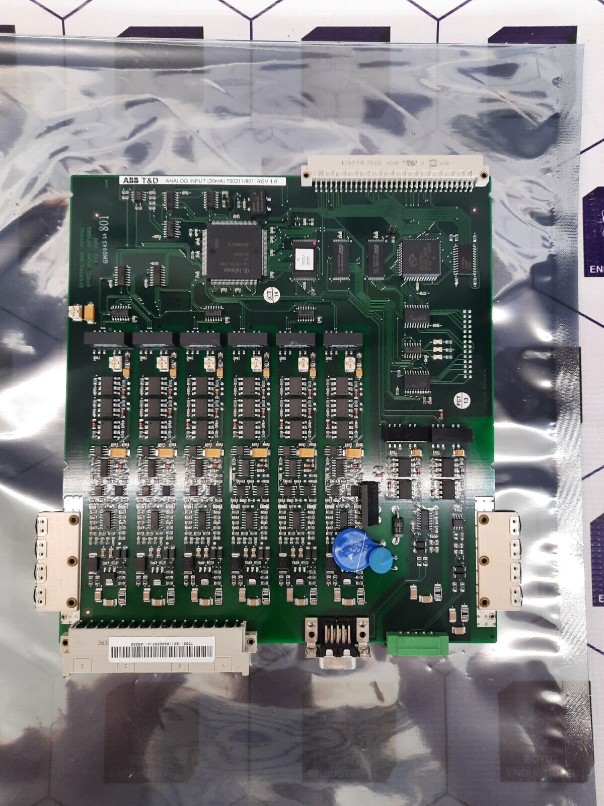 ABB T&D 750211/801 1.6 ANALOG INPUT – Boyut-Endustriyel