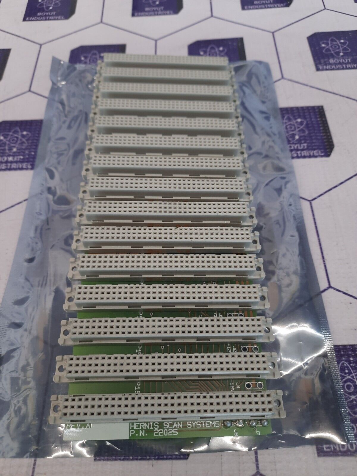 HERNIS SCAN SYSTEM 22025 REV.A PCB CARD – Boyut-Endustriyel