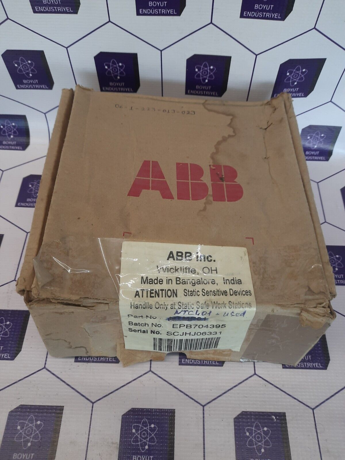 ABB NTCL01 / 6636997D1 INFI 90 COMMUNICATION TERMINATION UNIT – Boyut ...