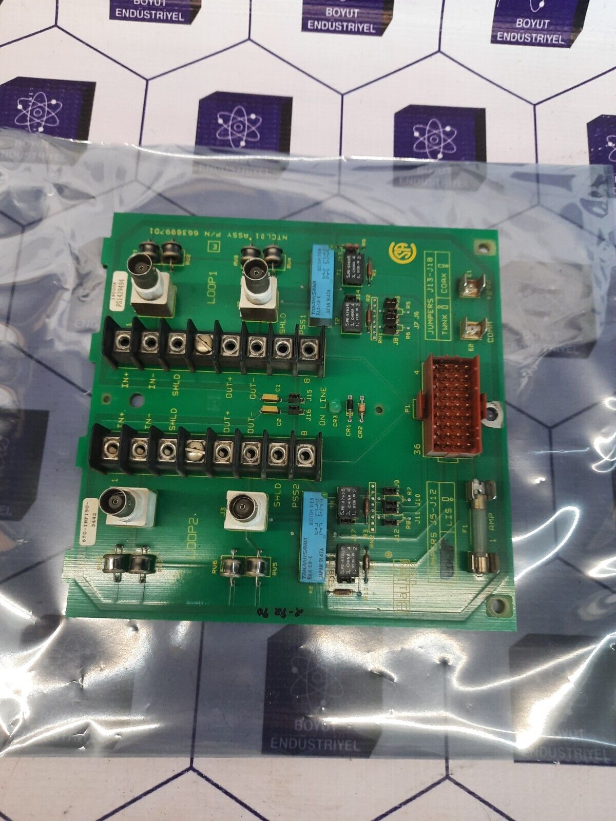 ABB NTCL01 / 6636997D1 INFI 90 COMMUNICATION TERMINATION UNIT – Boyut ...